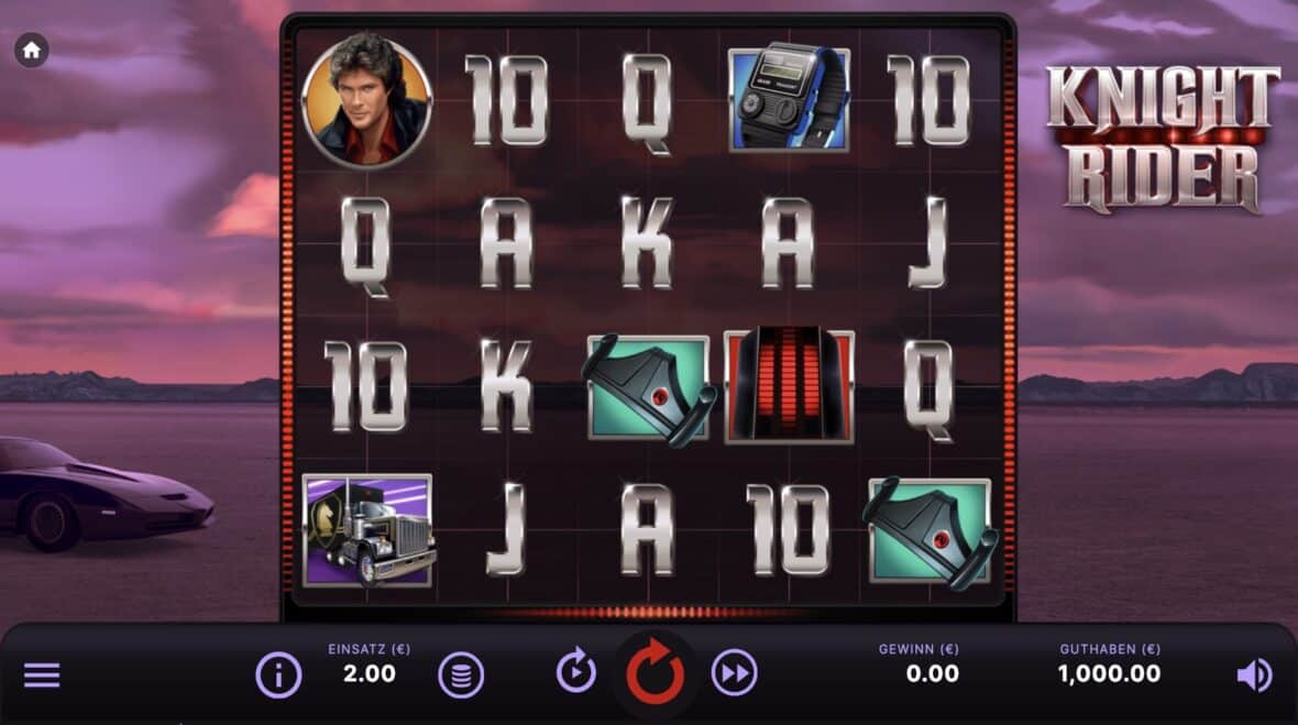 Knight Rider Slot Test: Nostalgie trifft moderne Spielautomaten-Action ...